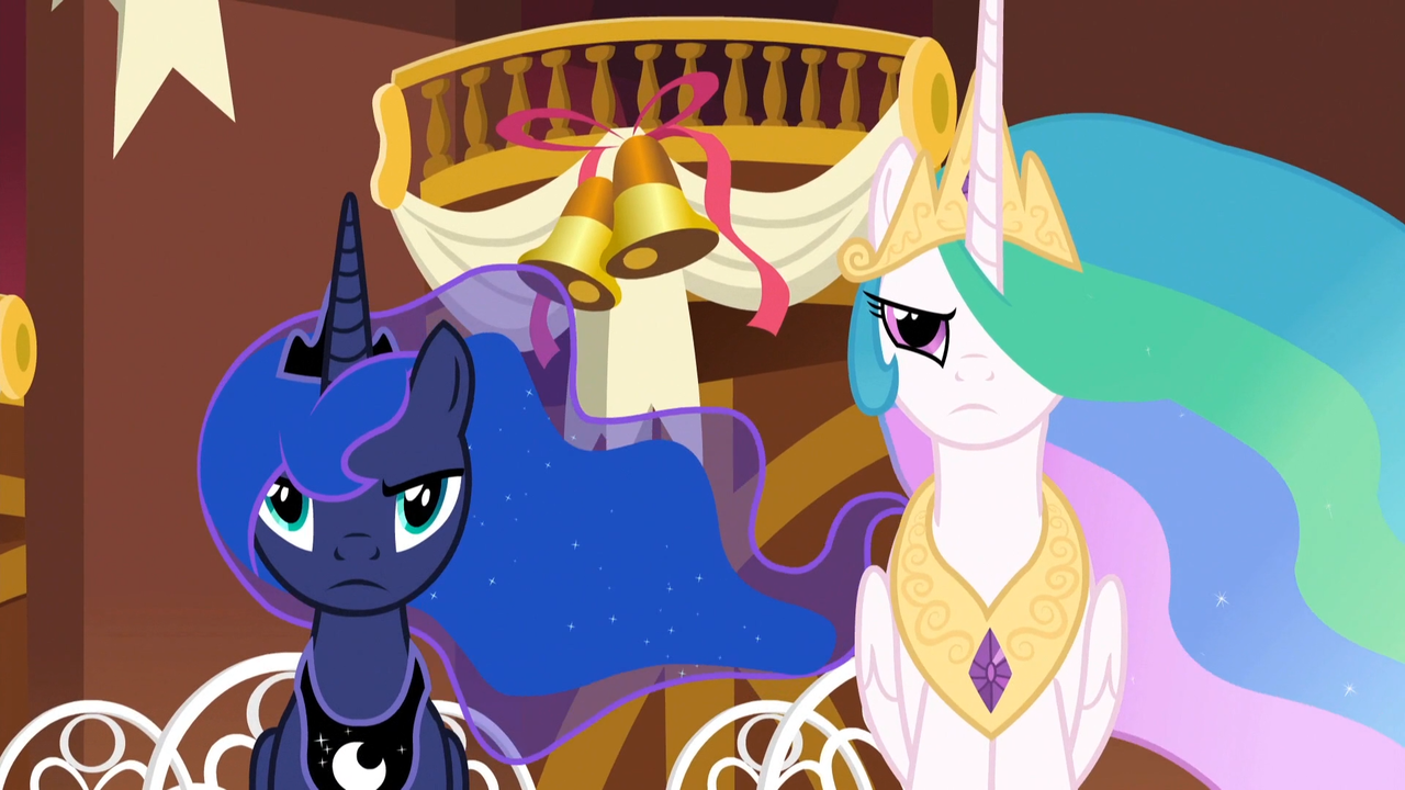 #2204001 - safe, screencap, princess celestia, princess luna, alicorn ...
