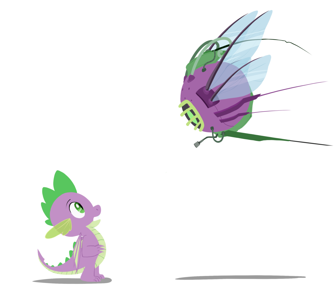 #2205536 - safe, artist:rand-dums, spike, dragon, fallout equestria ...