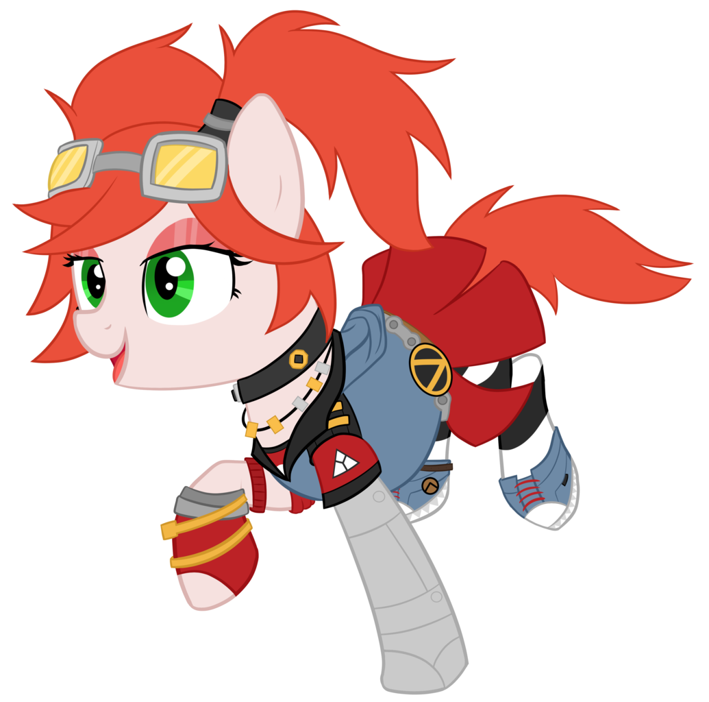 #2206440 - safe, artist:kai-alive, oc, oc only, oc:anarchy gear, cyborg ...