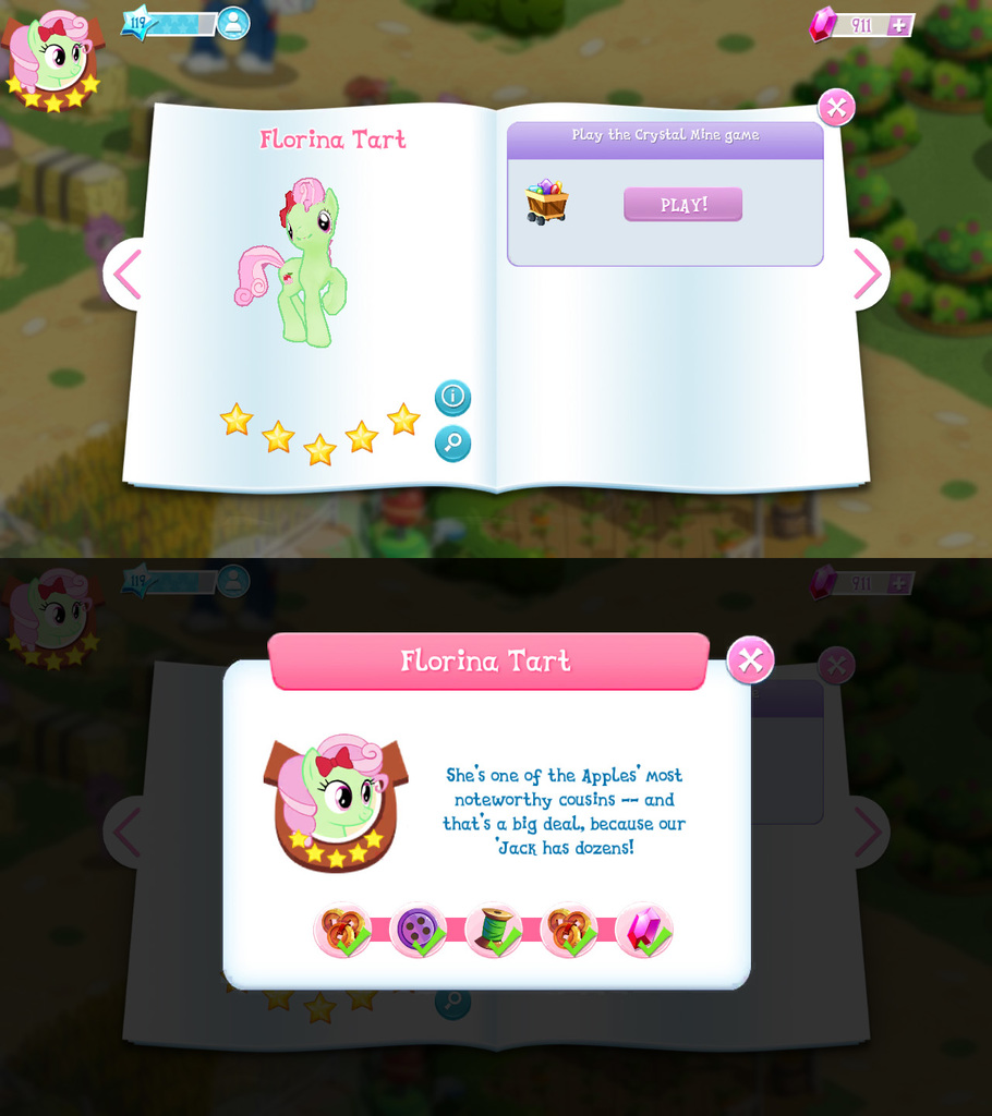 #2206882 - safe, gameloft, florina tart, earth pony, pony, g4, apple ...