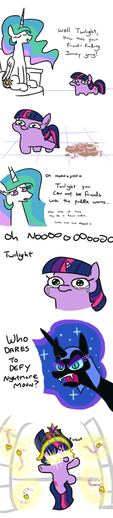 #2207599 - safe, artist:jargon scott, nightmare moon, princess celestia ...