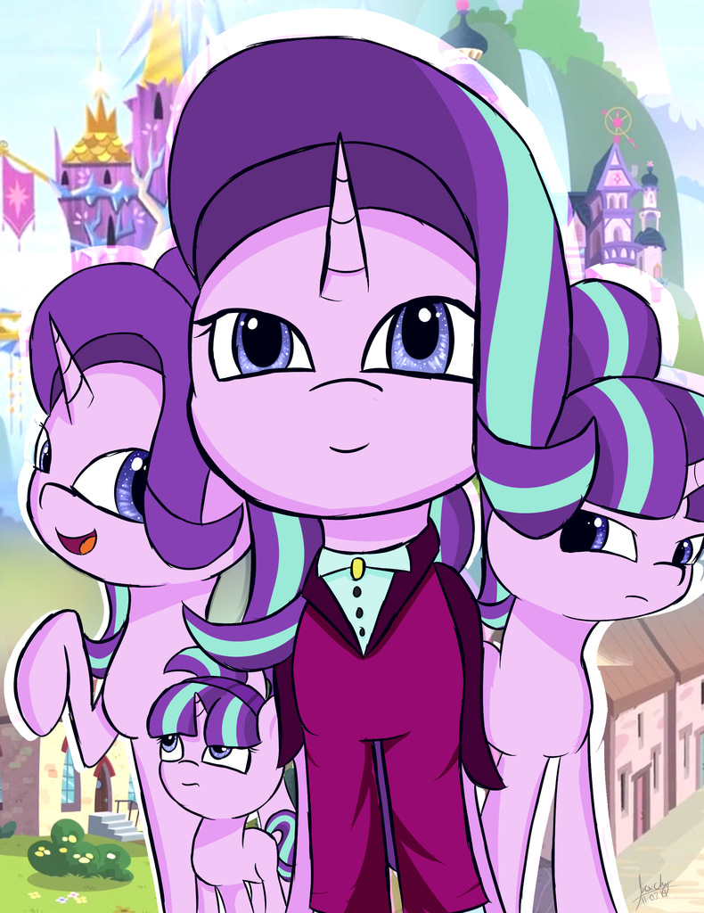 #2186414 - safe, artist:nicxchy, starlight glimmer, pony, unicorn, g4 ...