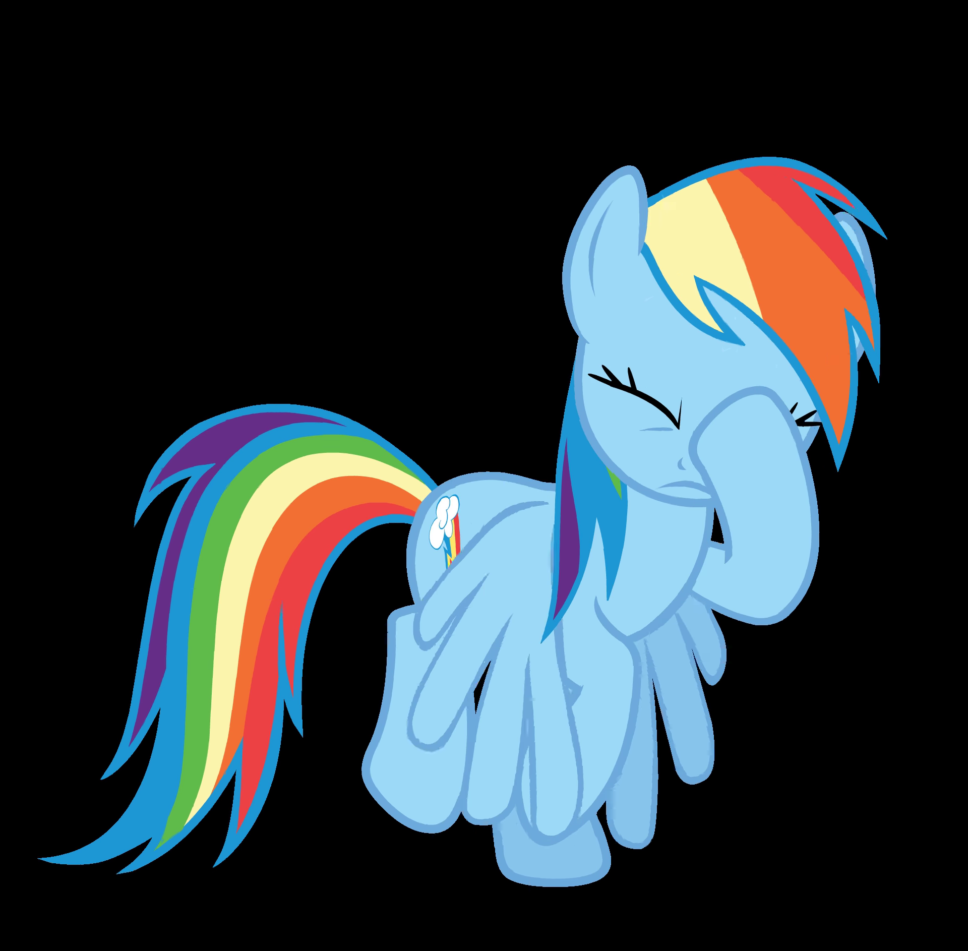 #2186428 - safe, artist:sasha-flyer, rainbow dash, pegasus, pony, g4 ...