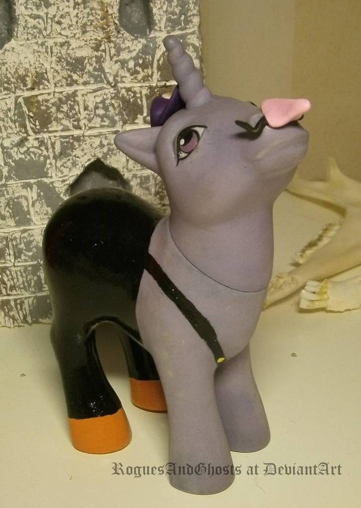 #2222019 - safe, artist:roguesandghosts, pony, g1, customized toy, irl ...