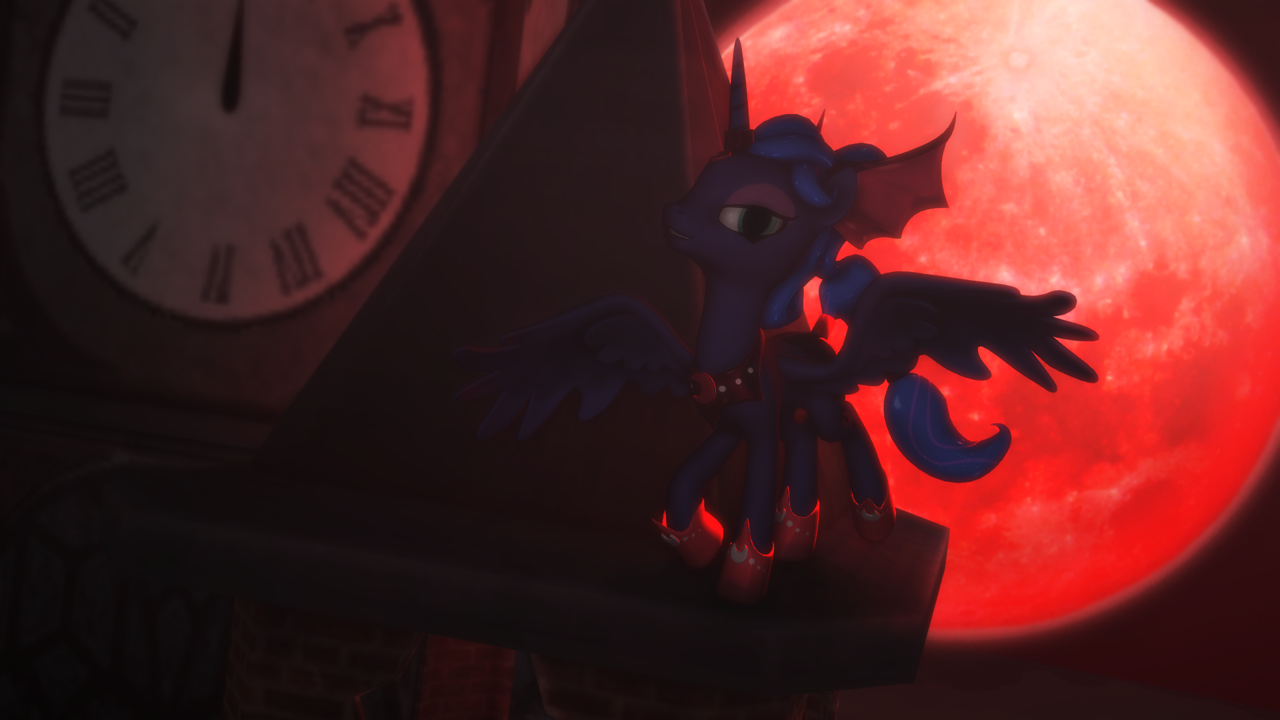 #2223650 - safe, artist:feuerrader-nmm, idw, princess luna, pony, g4 ...