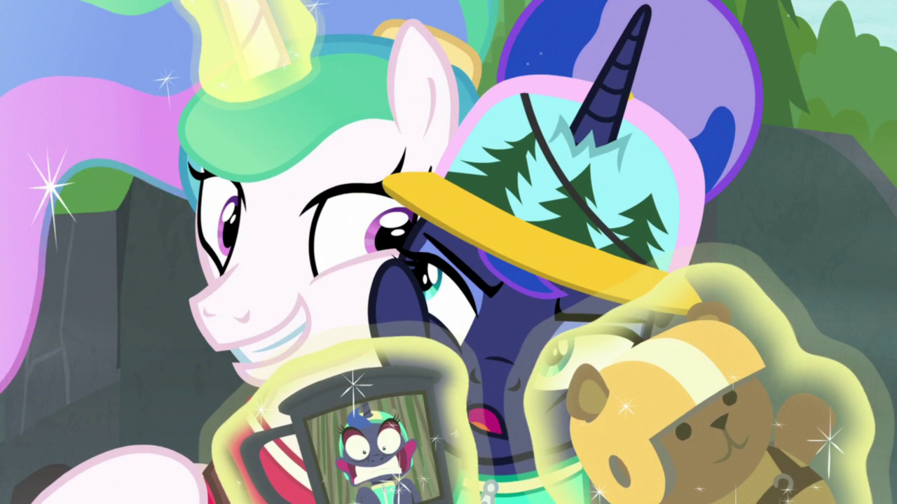 #2210860 - safe, screencap, princess celestia, princess luna, alicorn ...