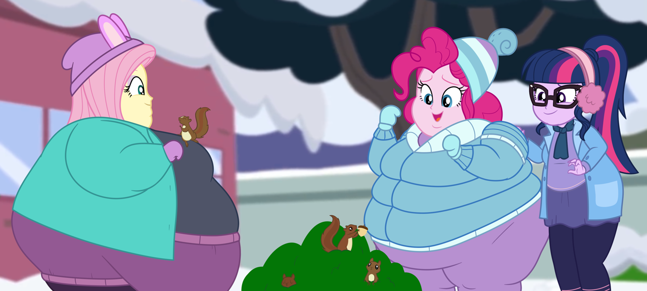 #2230959 - suggestive, artist:neongothic, fluttershy, pinkie pie, sci ...