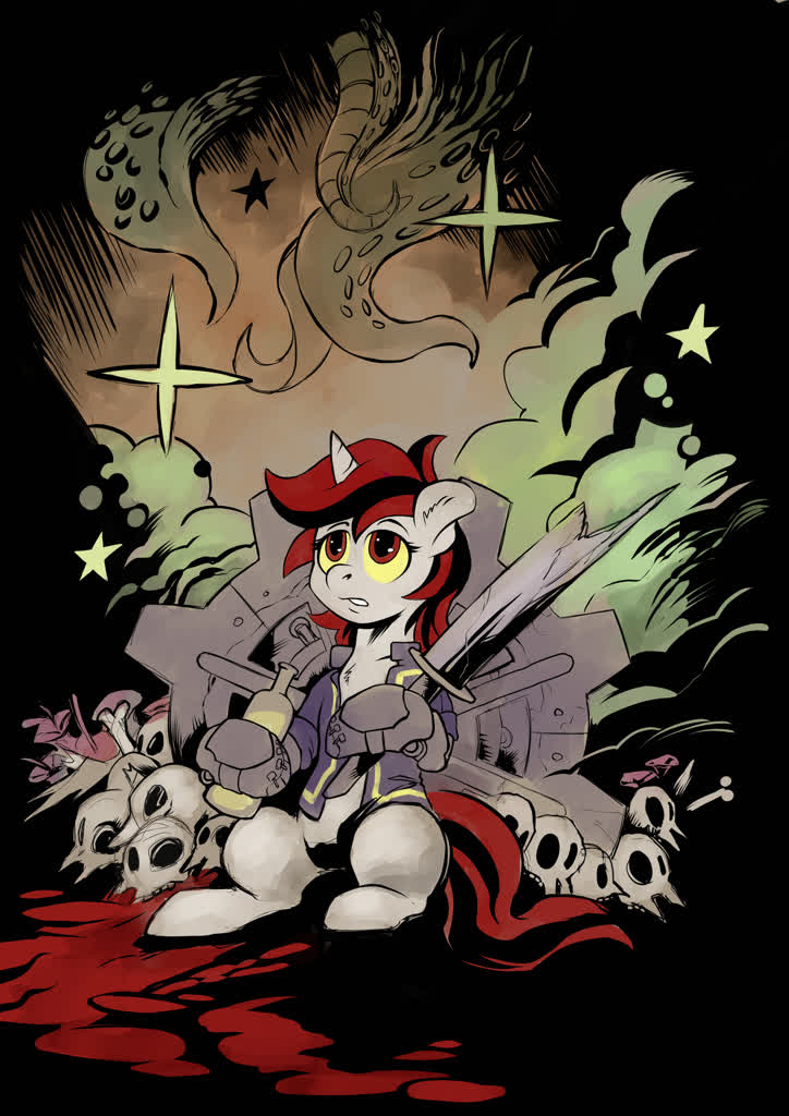 #2234299 - safe, artist:halley-valentine, oc, oc only, oc:blackjack ...