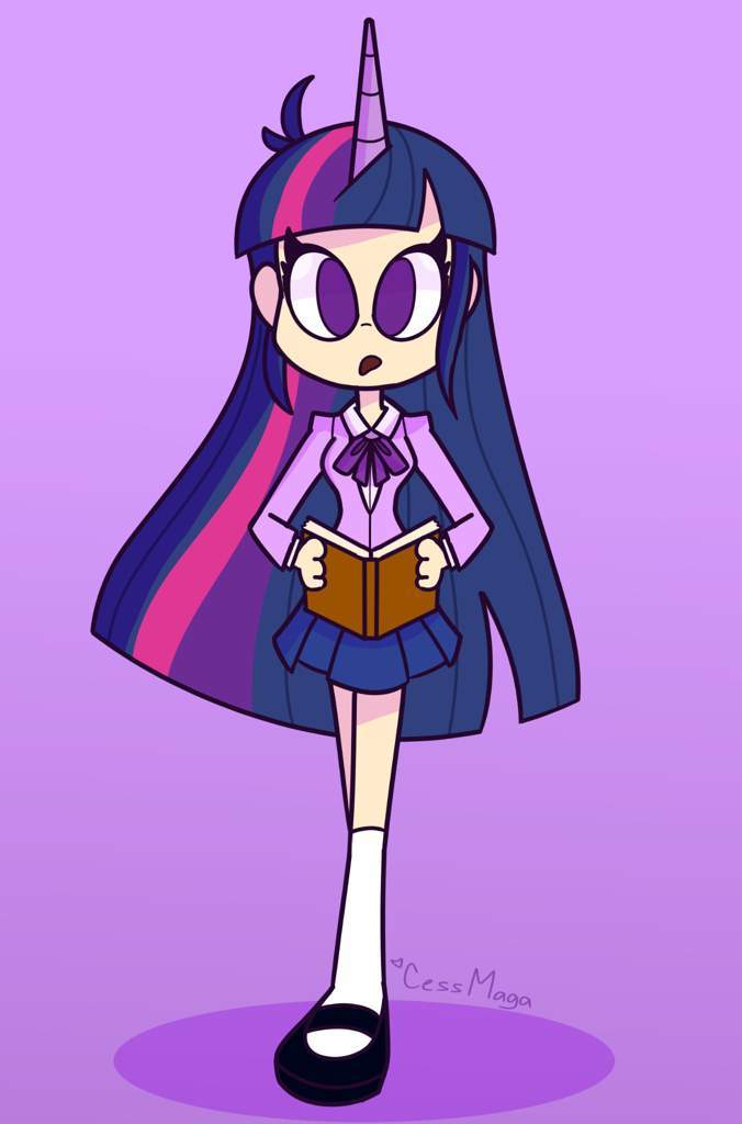 #2234692 - safe, artist:cess_maga, twilight sparkle, human, g4, book ...