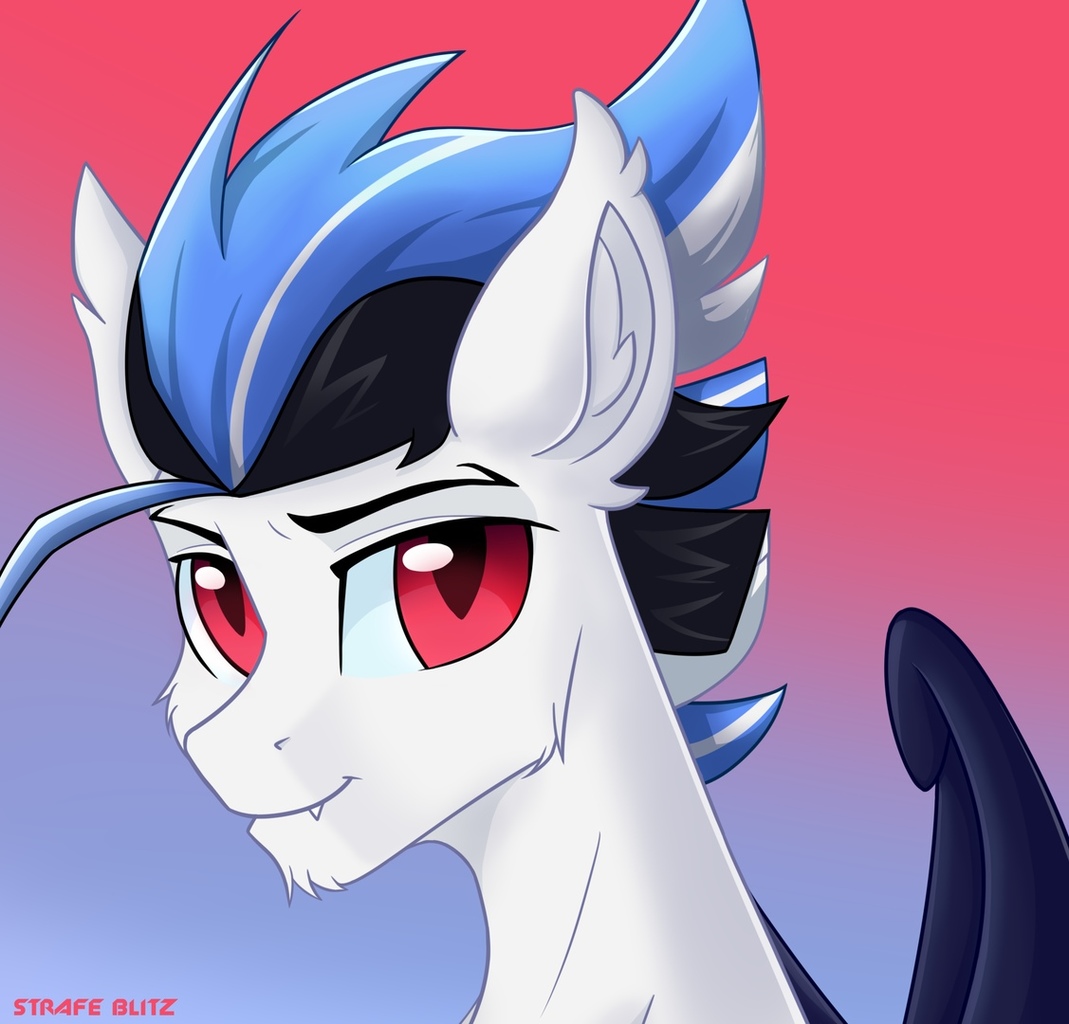 #2212202 - safe, artist:strafe blitz, oc, oc only, bat pony, pony, bat ...