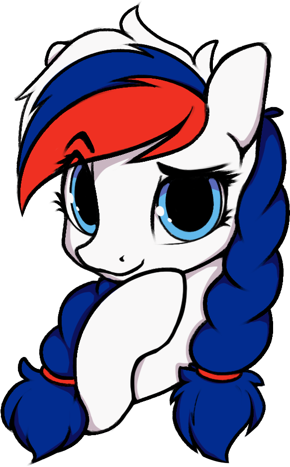 #2212359 - safe, artist:hitbass, oc, oc only, oc:marussia, pony, blue ...