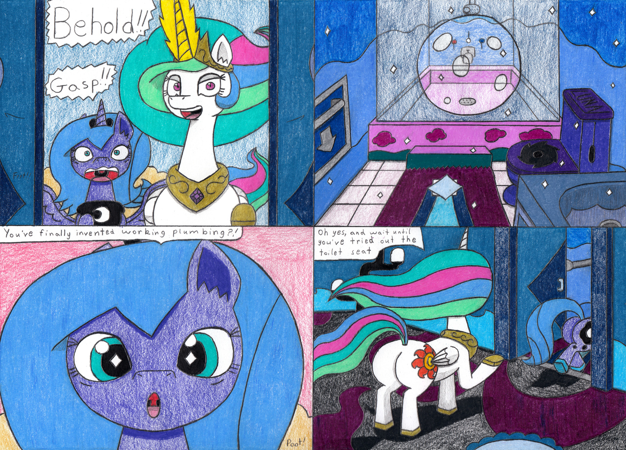 #1961486 - safe, artist:eternaljonathan, princess celestia, princess ...