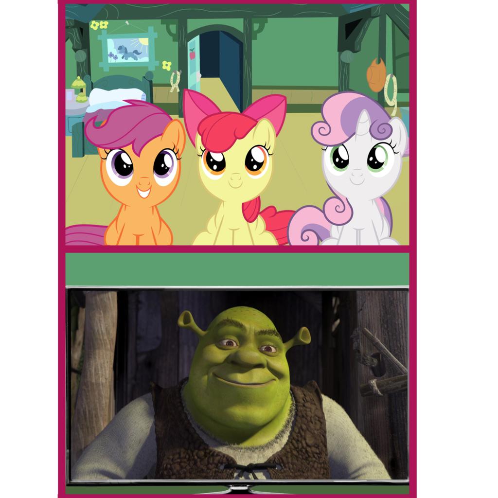 #1961763 - safe, artist:balabinobim, apple bloom, scootaloo, sweetie ...