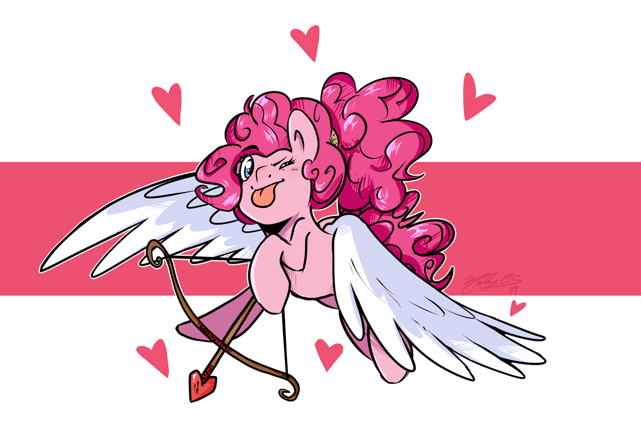#1962572 - safe, artist:nolycs, pinkie pie, pony, g4, :p, alternate ...