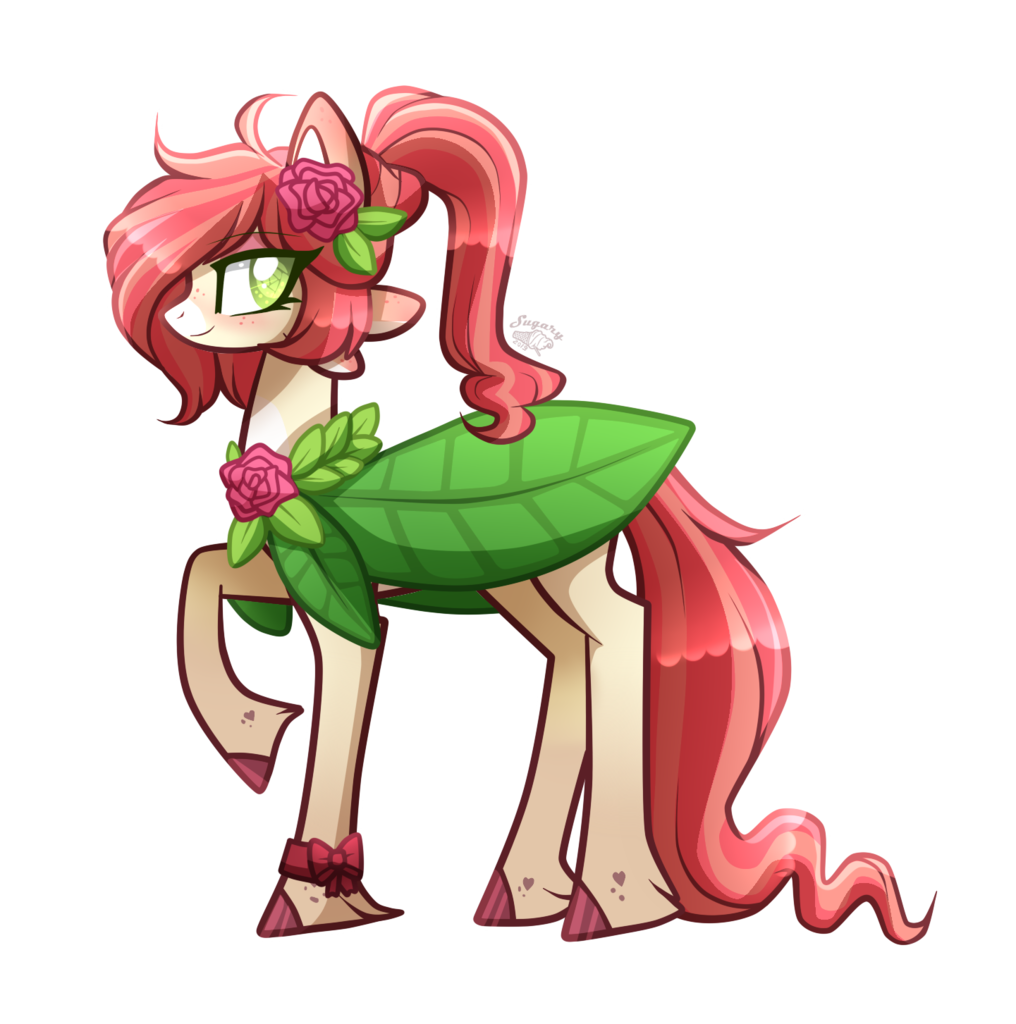 #1951358 - safe, artist:sugaryicecreammlp, oc, oc only, oc:rosey, pony ...