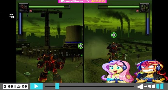 #1971134 - safe, artist:the-butch-x, edit, fluttershy, sunset shimmer ...