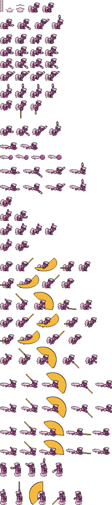 #1971189 - safe, artist:mega-poneo, cheerilee, pony, 8-bit, arm cannon ...