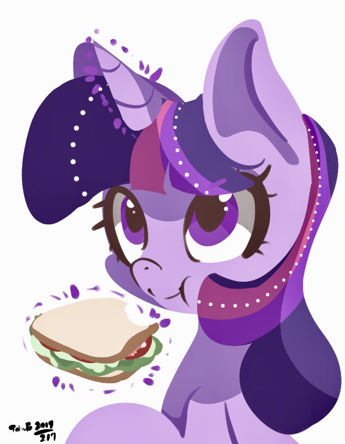 #1955828 - safe, artist:tohupo, twilight sparkle, pony, g4, eating ...