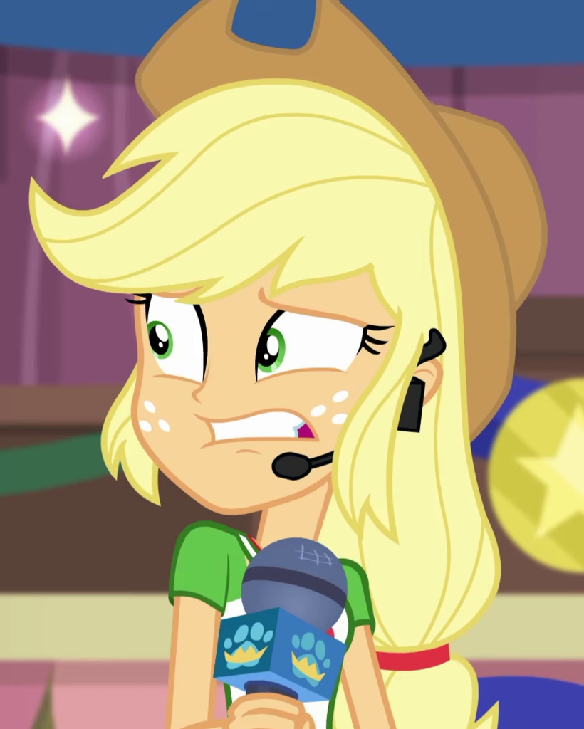 #1983576 - safe, screencap, applejack, best in show: the victory lap ...