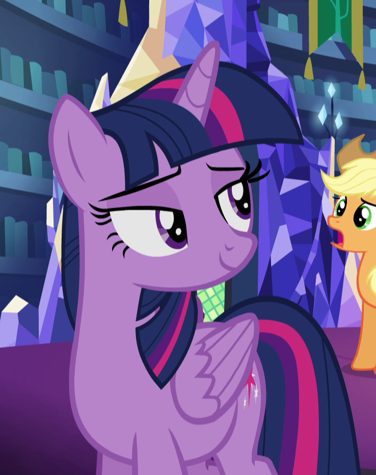 #1988864 - safe, screencap, applejack, twilight sparkle, alicorn, pony ...