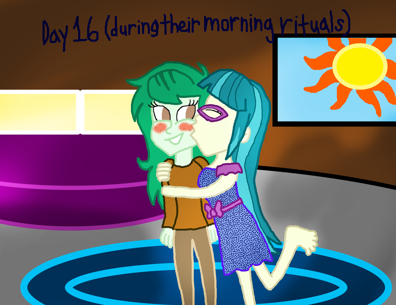 #1975435 - safe, artist:ktd1993, juniper montage, wallflower blush ...