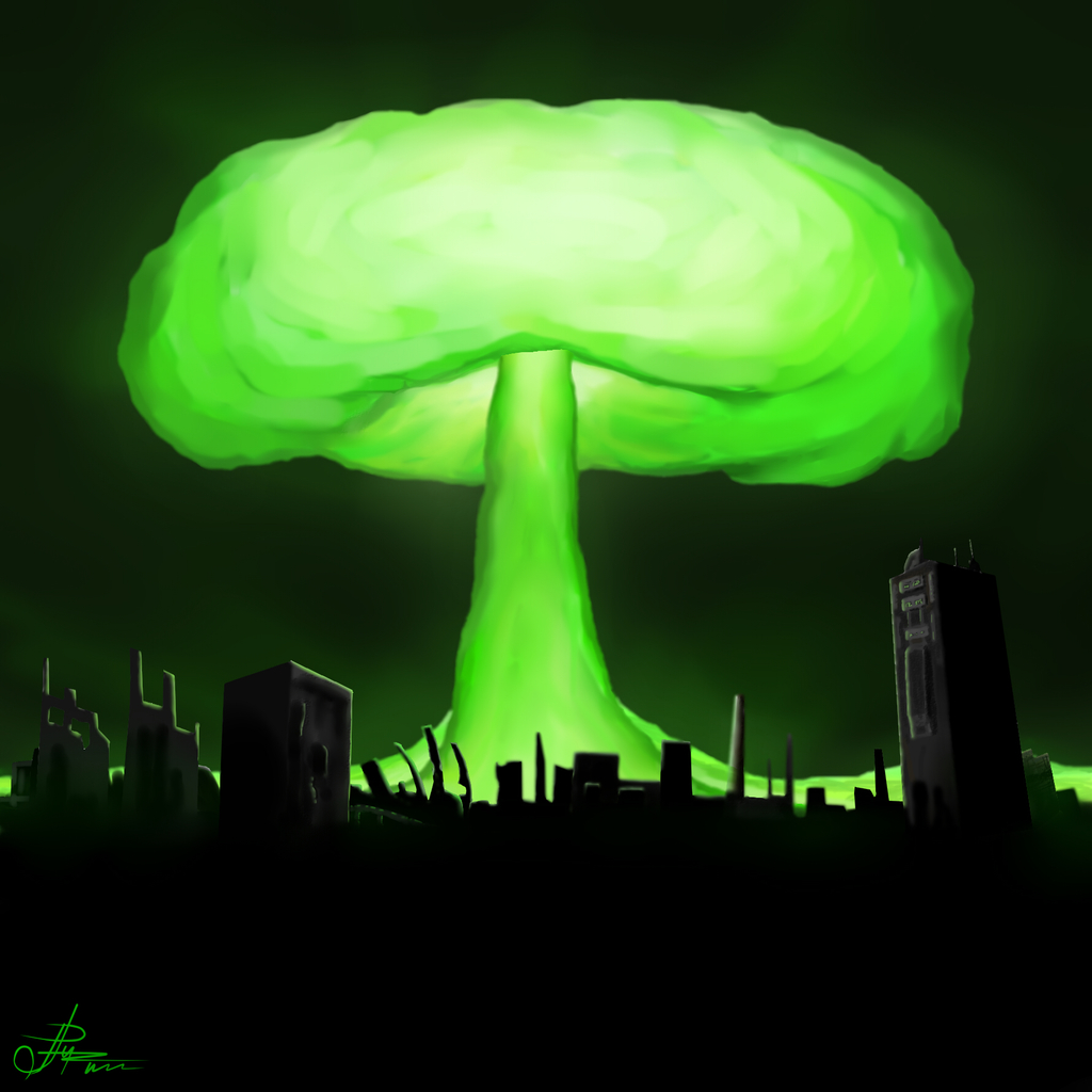 #1991181 - safe, artist:raminy, fallout equestria, album cover ...