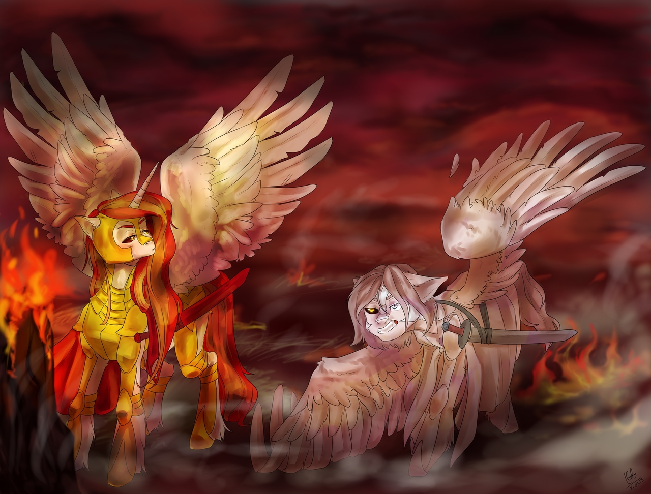 #1991521 - artist needed, safe, oc, oc only, oc:king phoenix, oc:light ...