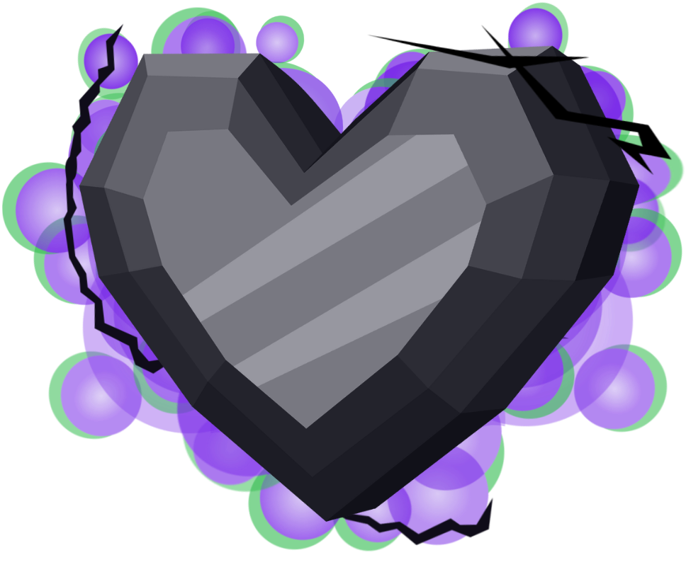 #1994545 - safe, artist:venjix5, corrupted, corrupted crystal heart ...