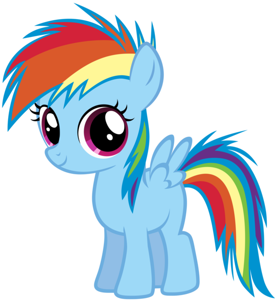 Filly Rainbow Dash Cute