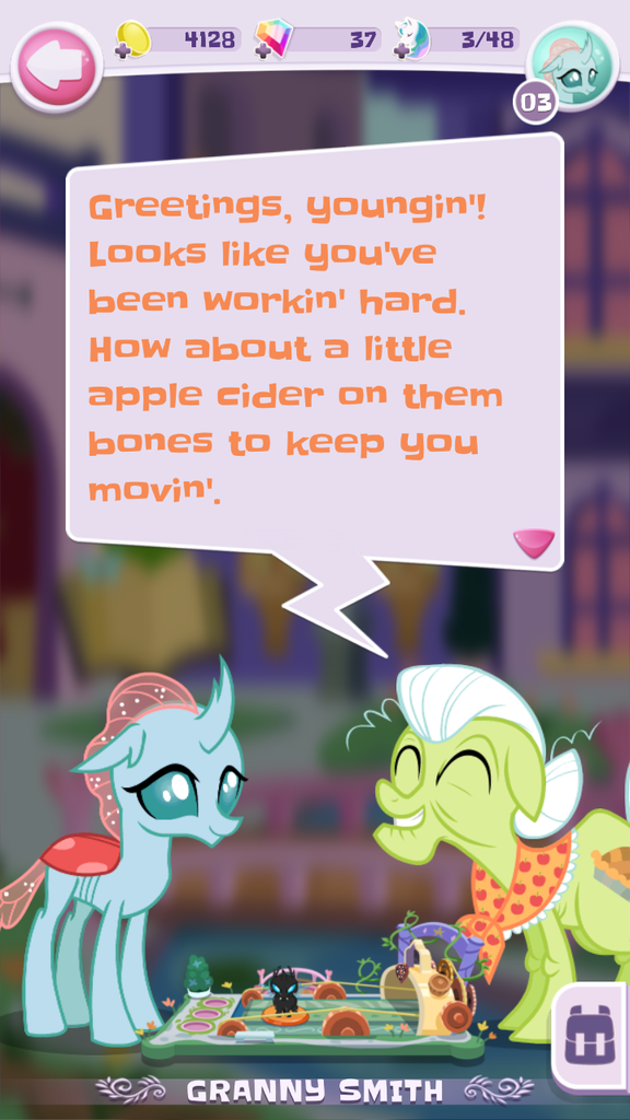 #1976292 - safe, granny smith, ocellus, pocket ponies - Derpibooru