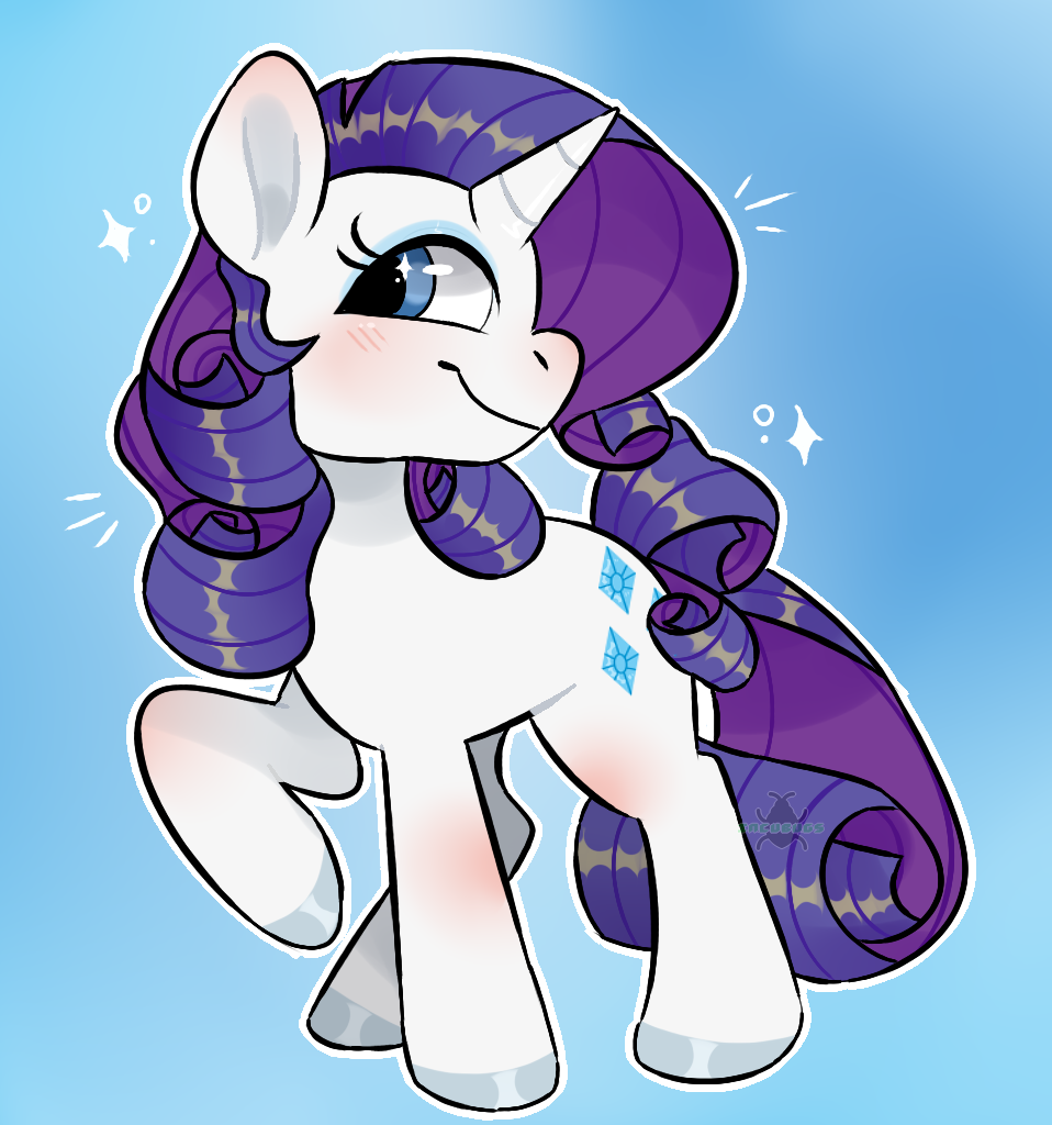 #1999020 - safe, artist:incubugs, artist:mega-bugsly, rarity, pony ...