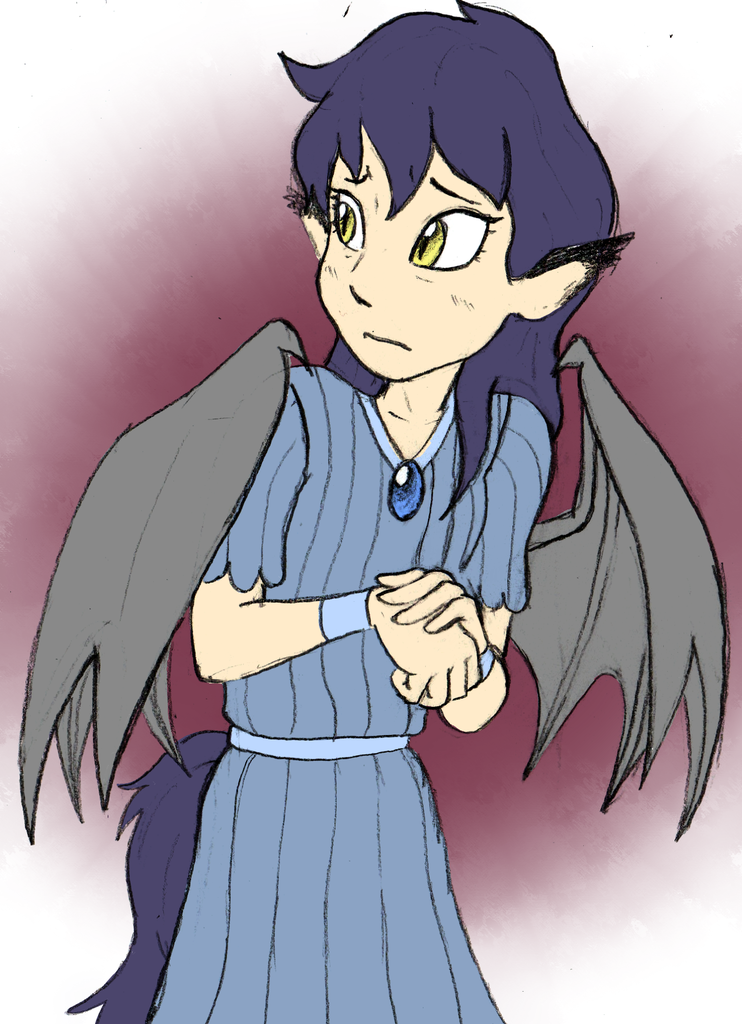 #1978247 - safe, artist:dj-black-n-white, oc, oc only, oc:nettle, bat ...