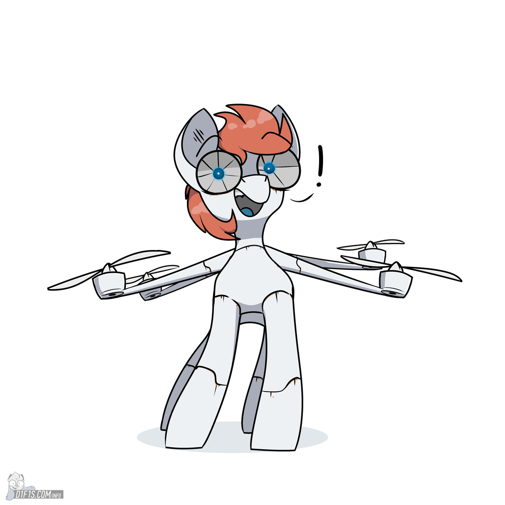 #1979226 - safe, artist:difis, oc, oc only, oc:copterrotors, pony ...