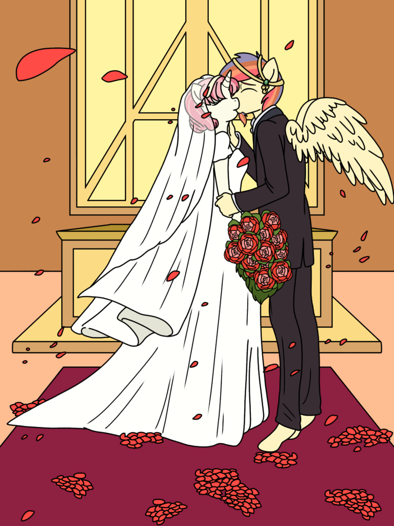 #2013558 - safe, artist:linedraweer, oc, oc only, oc:brandy, oc:thor ...