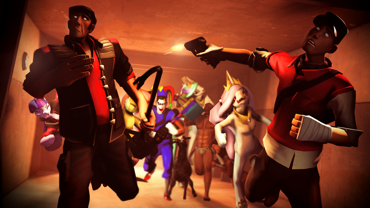 #2014618 - safe, artist:pyschodoughboy, fluttershy, princess celestia ...