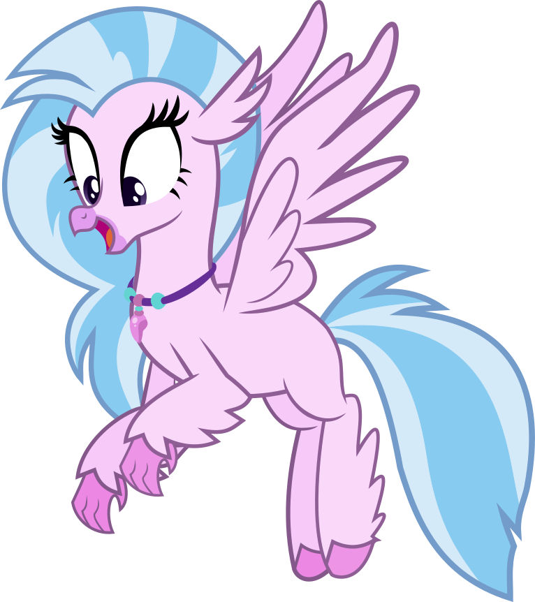 #2015082 - safe, artist:crystalmagic6, silverstream, hippogriff, claws ...