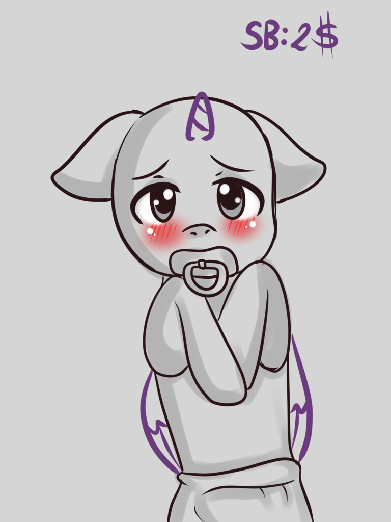 #2015963 - safe, artist:yumomochan, pony, abdl, auction, baby, baby ...