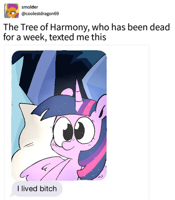 #2016959 - safe, artist:pinkiespresent, smolder, tree of harmony ...