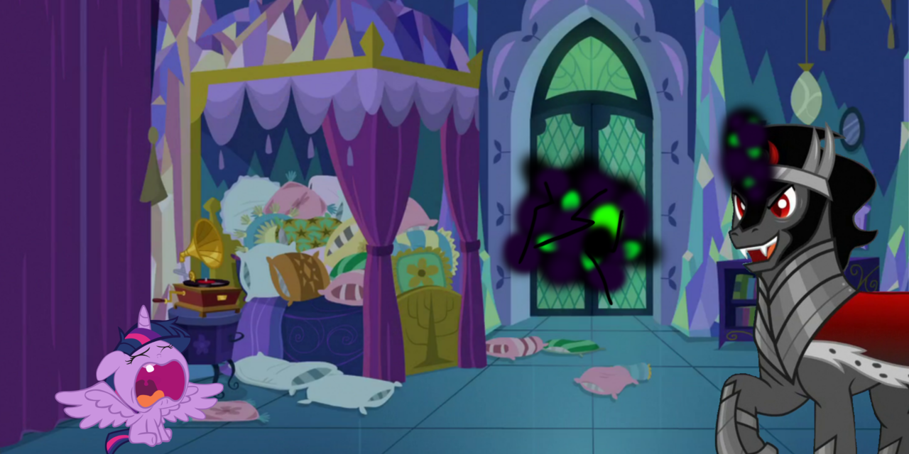 #2019273 - safe, king sombra, twilight sparkle, alicorn, pony, ail ...