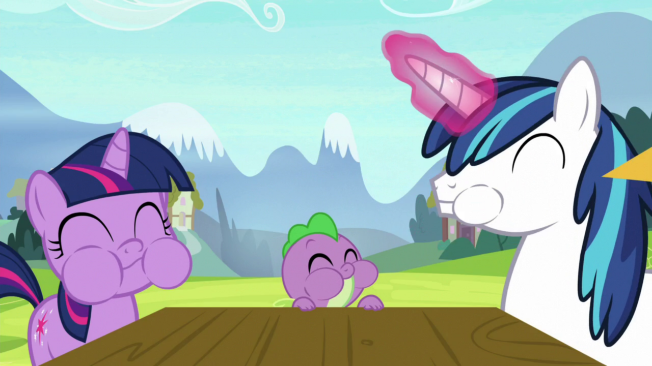 #2019884 - safe, screencap, shining armor, spike, twilight sparkle ...