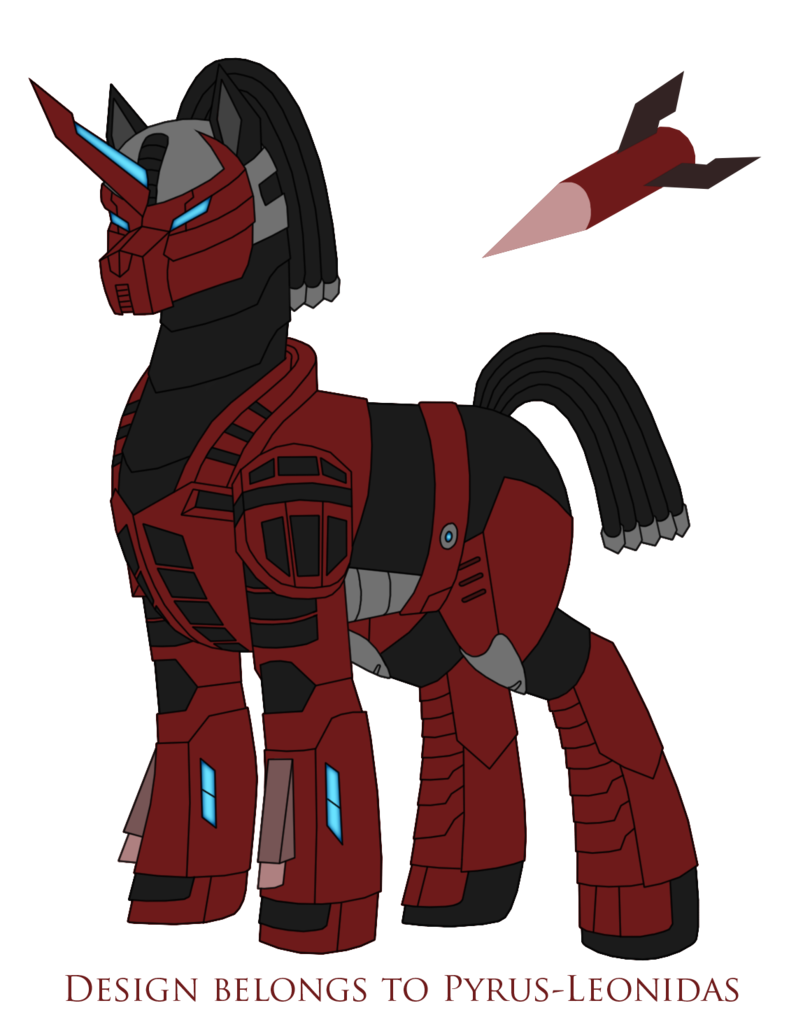 #2020003 - safe, artist:pyrus-leonidas, cyborg, pony, unicorn, series ...