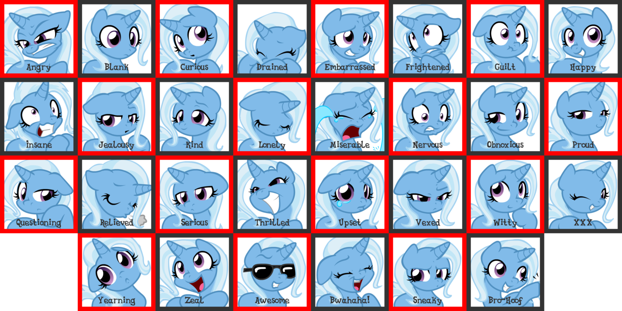 #2020737 - safe, artist:inkwell, trixie, pony, g4, emotion meme ...