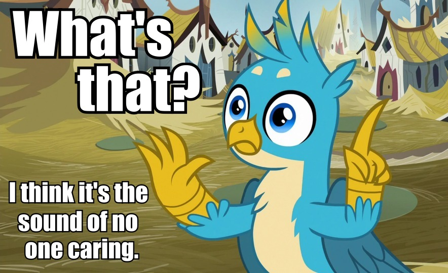 #2023575 - safe, edit, edited screencap, screencap, gallus, griffon, g4 ...