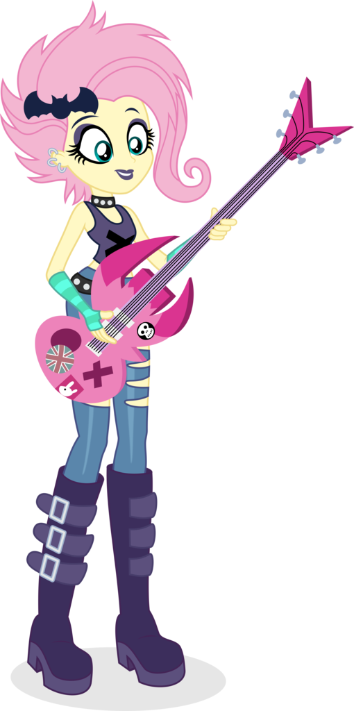 #2025460 - safe, artist:punzil504, fluttershy, equestria girls ...