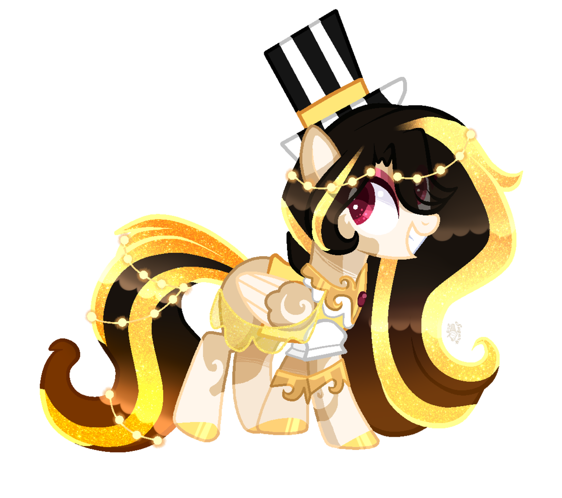 #2002220 - safe, artist:sugaryicecreammlp, oc, oc only, pegasus, pony, clothes, female, hat ...