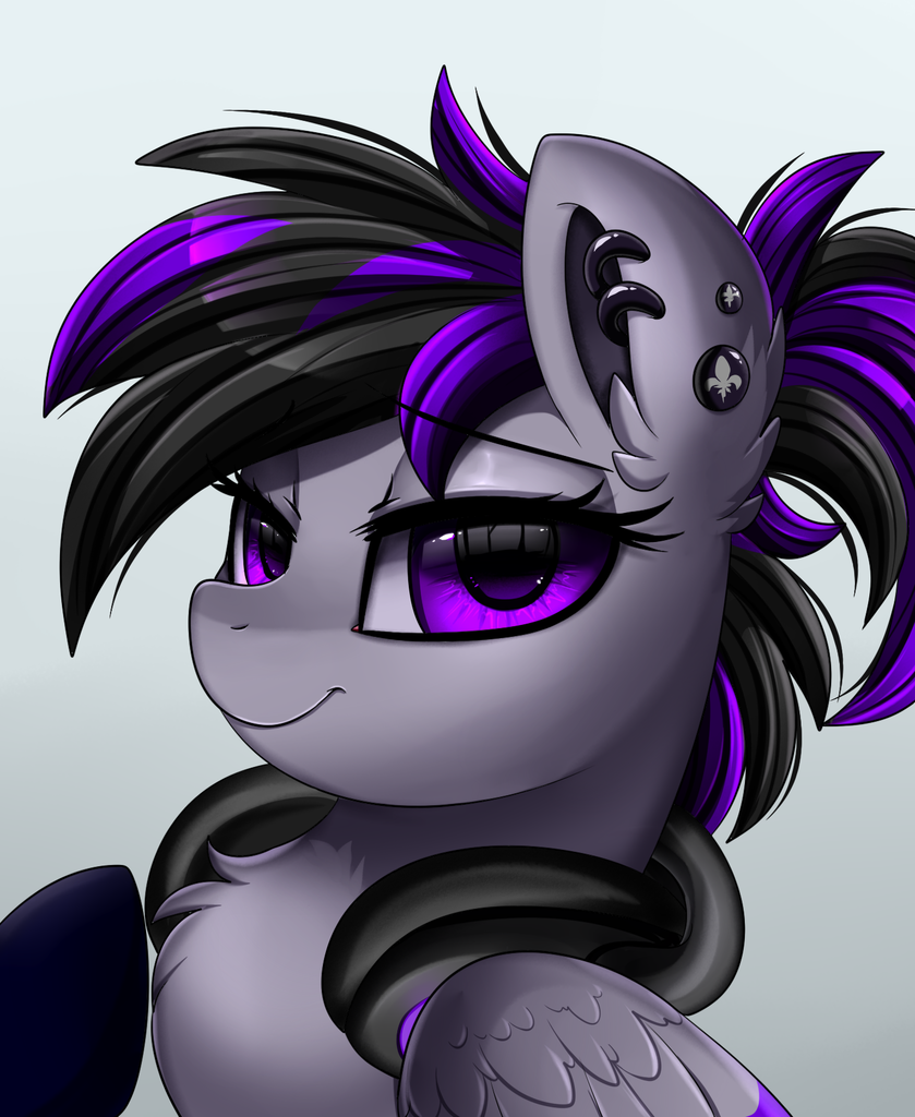 #2002251 - safe, artist:pridark, oc, oc only, pegasus, pony, bust ...