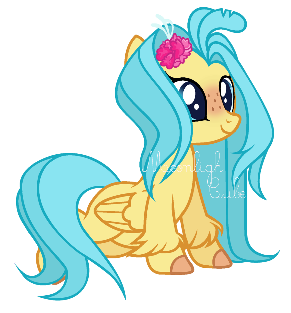 #2004728 - safe, artist:origamialcubo, princess skystar, pegasus, pony ...