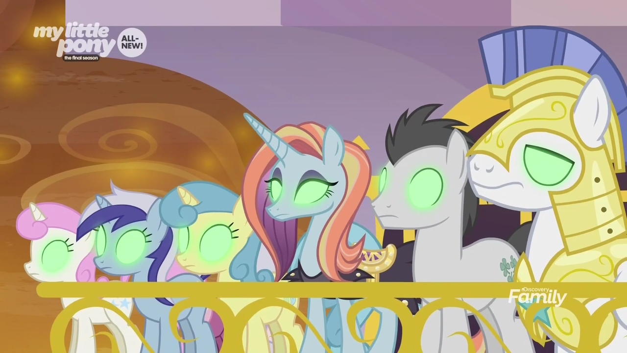 #2005457 - safe, screencap, lemon hearts, lucky clover, minuette, sassy ...