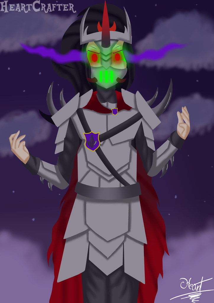 #2007342 - safe, artist:heart324, king sombra, human, g4 - Derpibooru