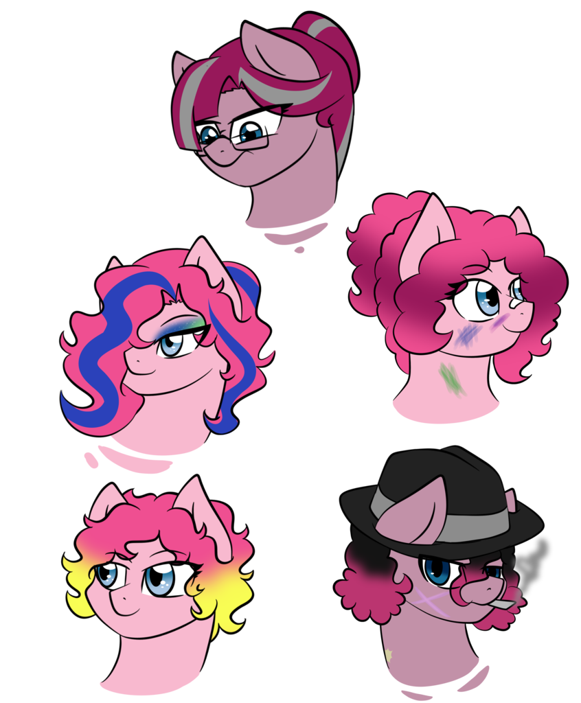 #2027759 - safe, artist:jolliapplegirl, pinkie pie, oc, earth pony ...